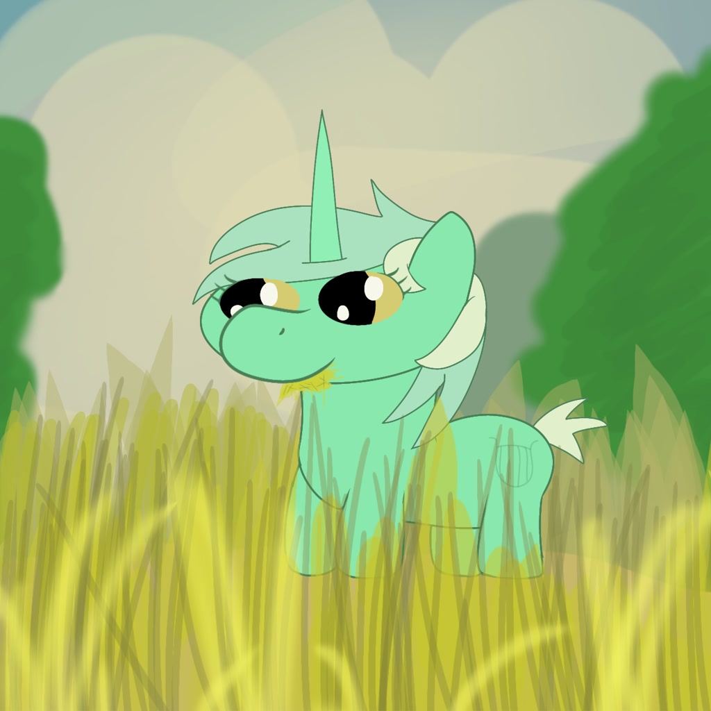 #3575953 - safe, artist:cosmicwaves35, lyra heartstrings, pony, unicorn ...