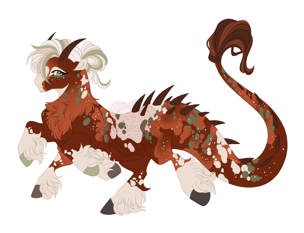 #3559194 - safe, artist:gigason, oc, oc:horned devil, draconequus, hybrid, absurd resolution ...