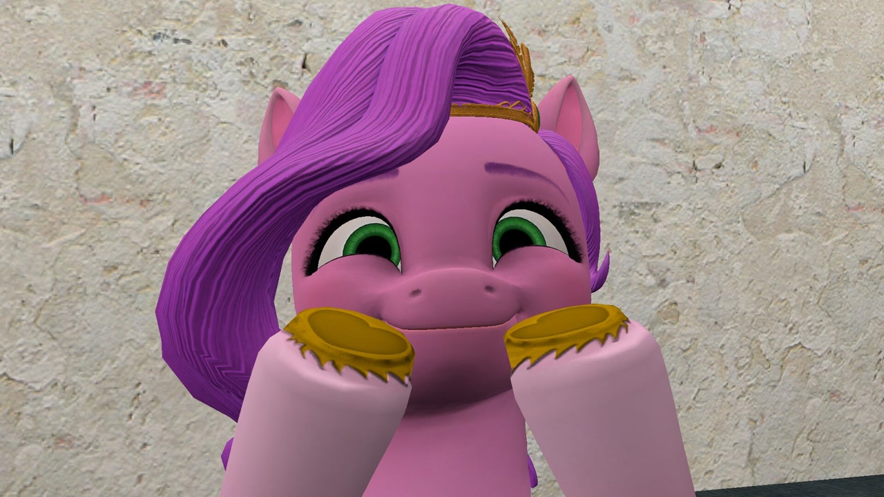 #3559356 - safe, artist:blitzythepony, pipp petals, pegasus, g5, 3d ...