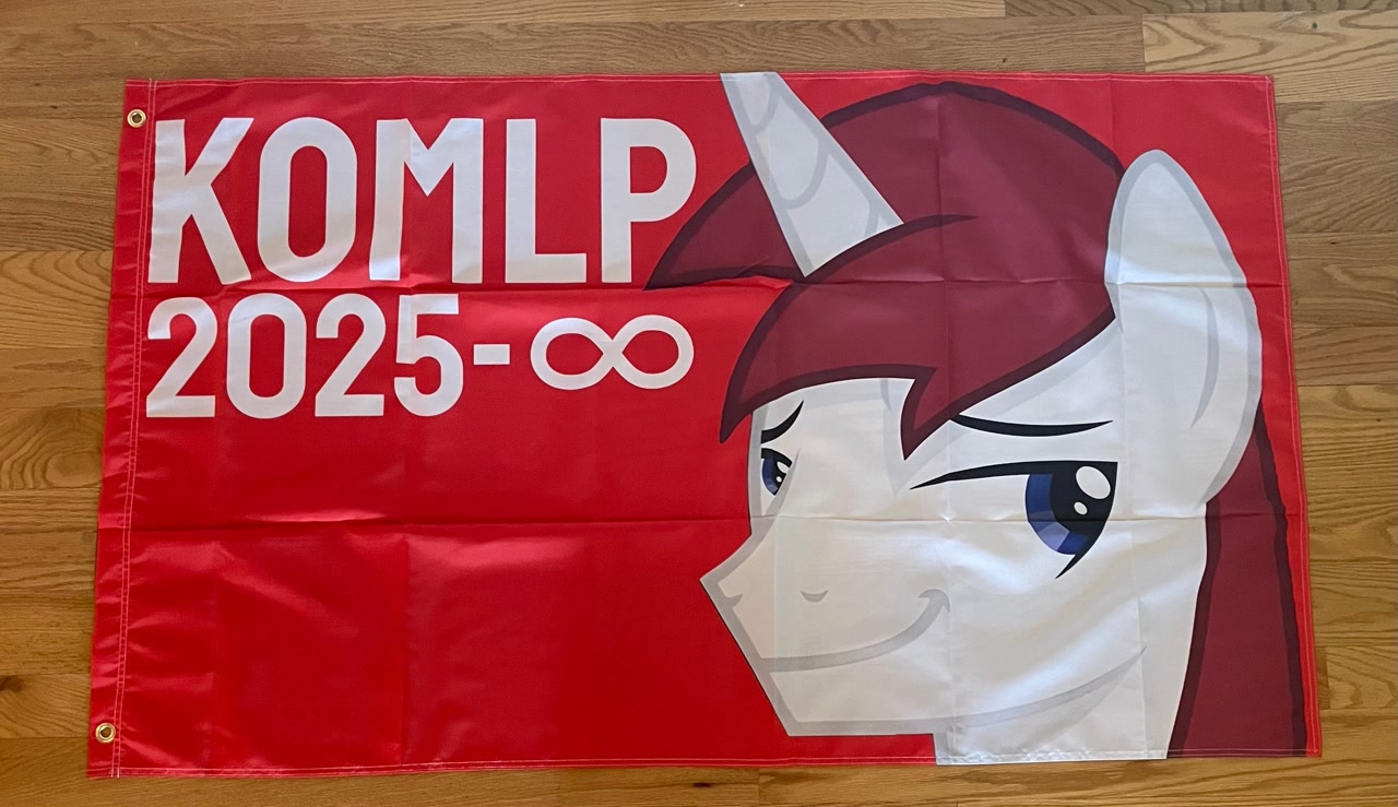 #3576767 - safe, artist:kingofmlp, oc, oc only, oc:lmoney, custom flag ...