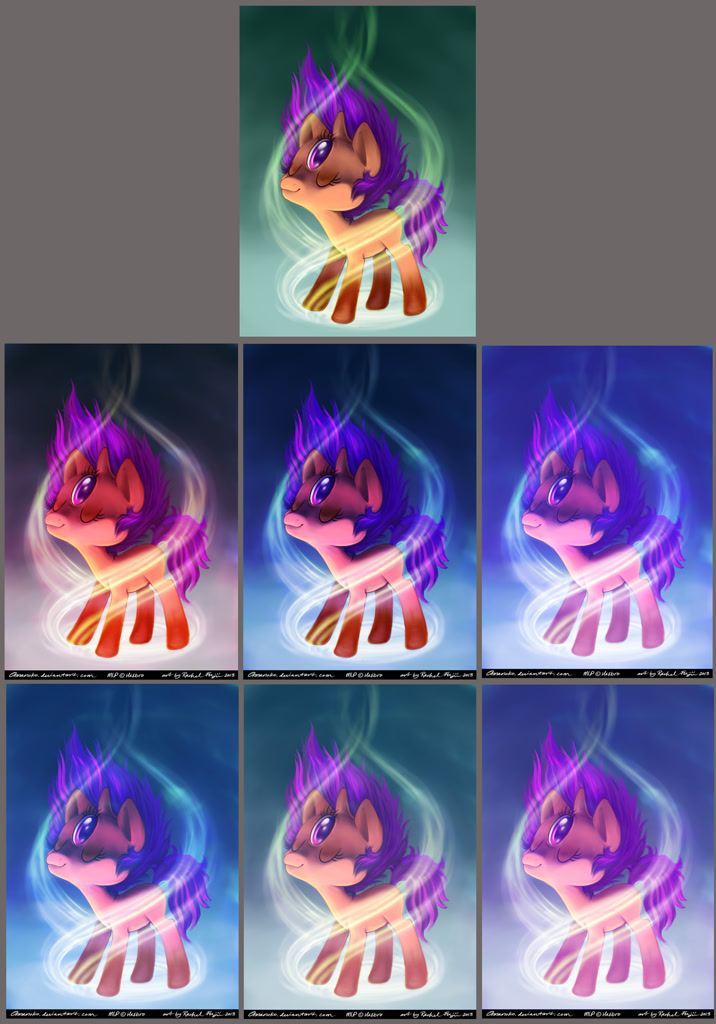 #3576869 - safe, artist:onnanoko, oc, oc only, oc:indigo eye, pony ...