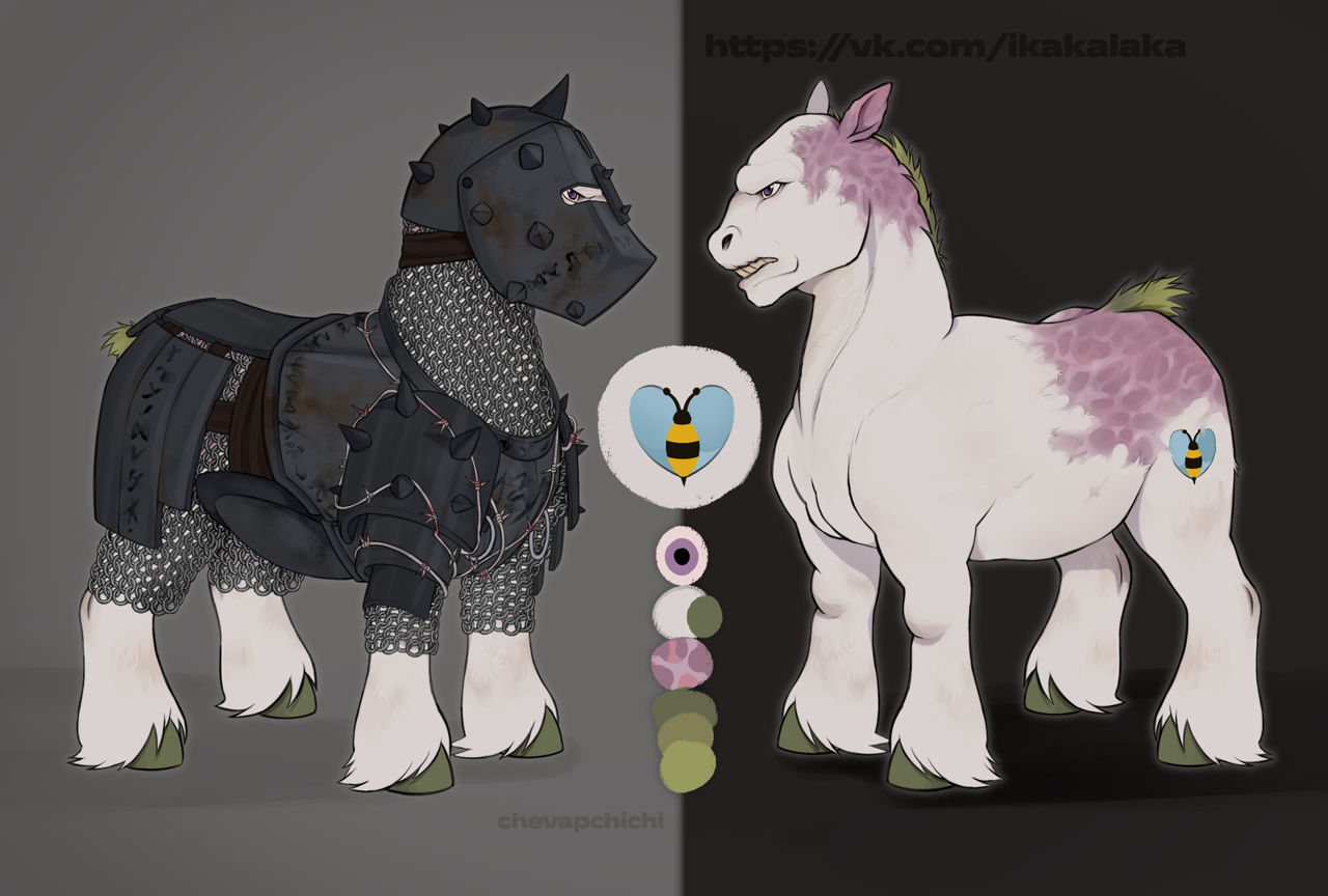 #3576975 - semi-grimdark, artist:chevapchichi_, oc, oc only, bee, earth ...