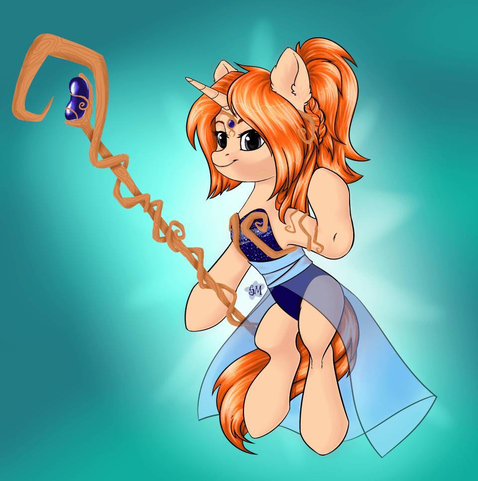 #3560390 - oc name needed, safe, artist:strmelon, oc, earth pony, clothes, dress, earth pony oc ...