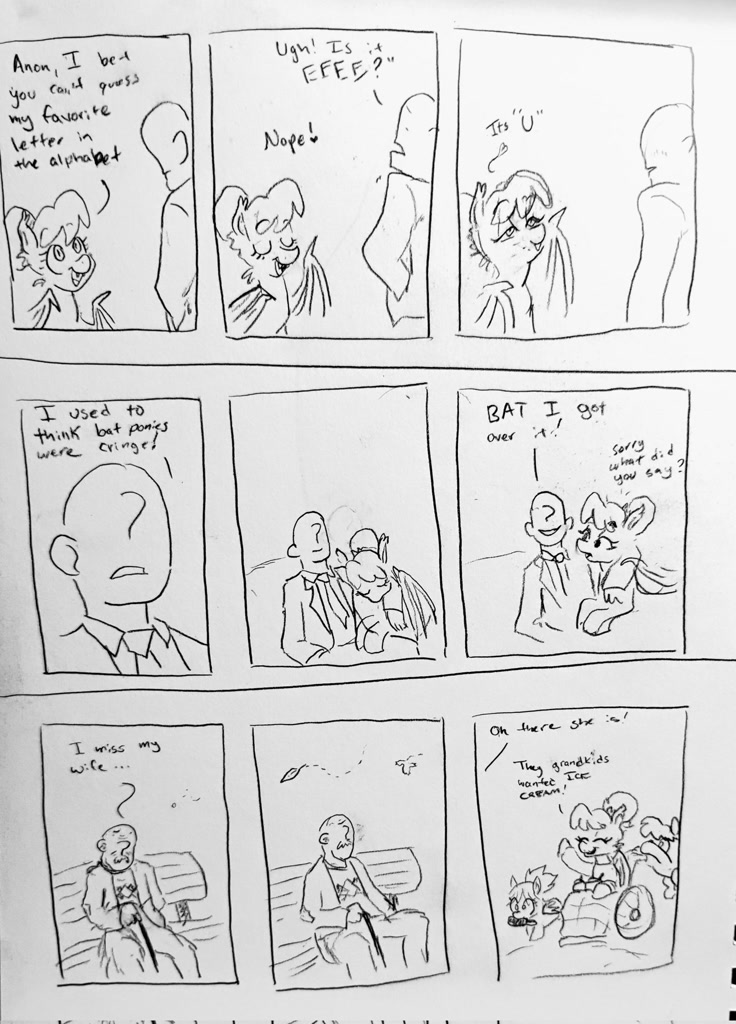 #3561240 - safe, artist:pony quarantine, oc, oc only, oc:anon, bat pony ...