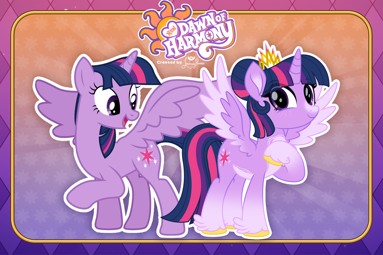 #3561577 - safe, artist:lovinglypromise, twilight sparkle, alicorn, pony, g4, alternate design ...