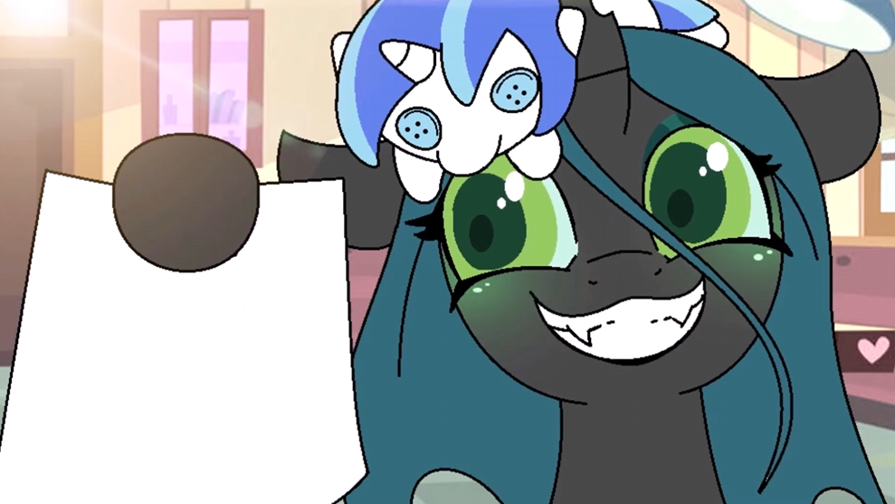 #3577681 - safe, artist:tamers12345, queen chrysalis, shining armor ...