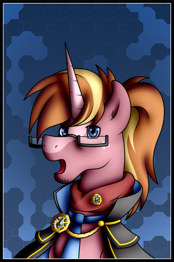 #3578104 - safe, artist:thebenalpha, oc, oc only, oc:root problem, pony, unicorn, bust, cape ...