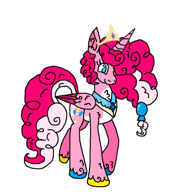 #3578296 - safe, artist:xxduncandonutxx, pinkie pie, alicorn, pony ...