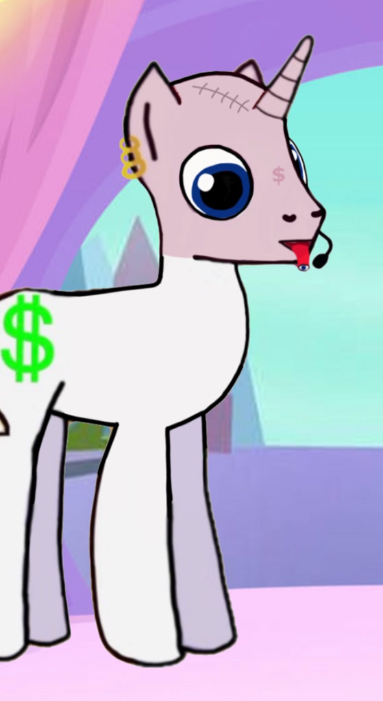 #3583910 - safe, artist:kingofmlp, on stage, oc, oc only, oc:lmoney, pony, unicorn, g4, bald ...