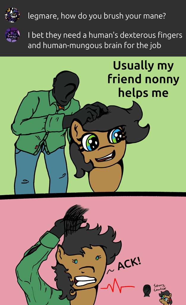 #3584818 - safe, artist:wren, oc, oc only, oc:anonymous, oc:legmare ...