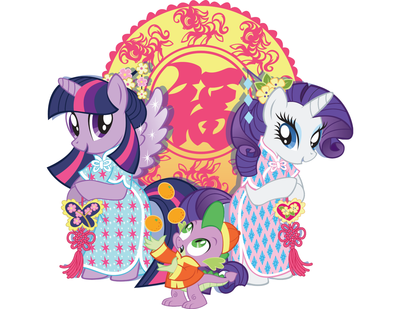 #3586384 - safe, rarity, spike, twilight sparkle, alicorn, dragon, pony ...