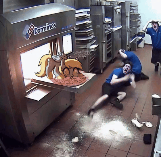 #3587249 - safe, ai content, artist:sakukitty, derpy hooves, human ...