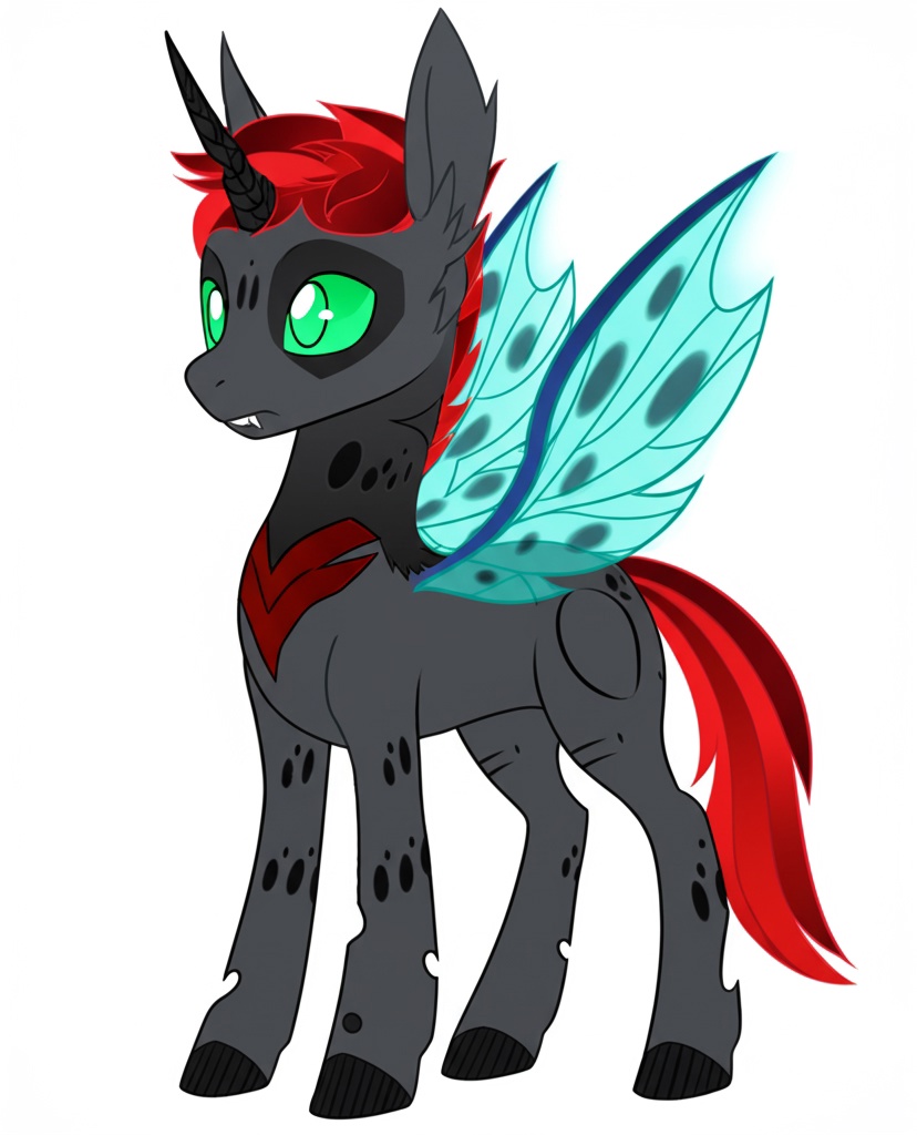 #3587991 - safe, artist:fire ray, oc, oc only, oc:mader, changeling ...