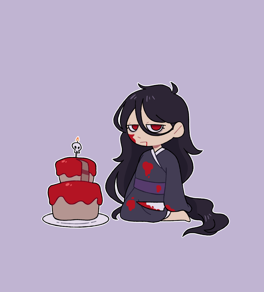 #3588221 - safe, artist:tinypurplebrush, oc, oc only, oc:stalker-chan ...