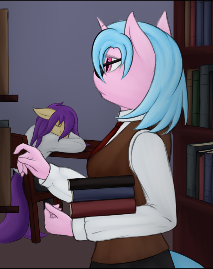 #3588983 - safe, artist:daf, part of a set, oc, oc only, oc:generic brit, oc:pink lace, unicorn ...