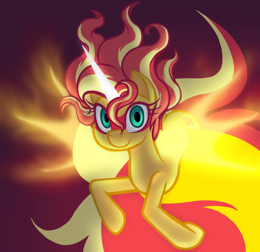 #3589140 - safe, artist:fillystrations, artist:its-filly-silly, sunset ...