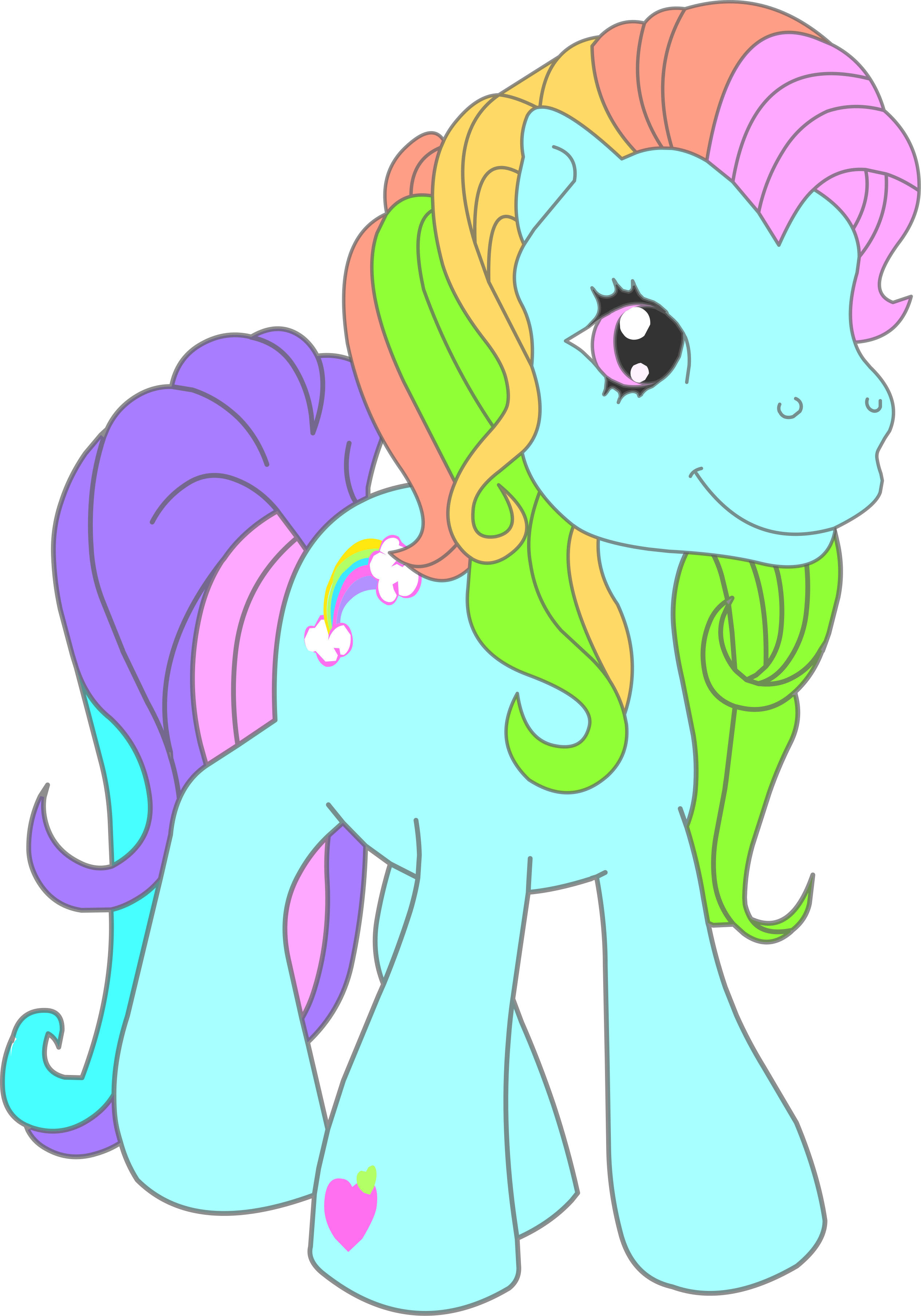 #3589194 - safe, rainbow dash (g3), earth pony, pony, g3, official ...