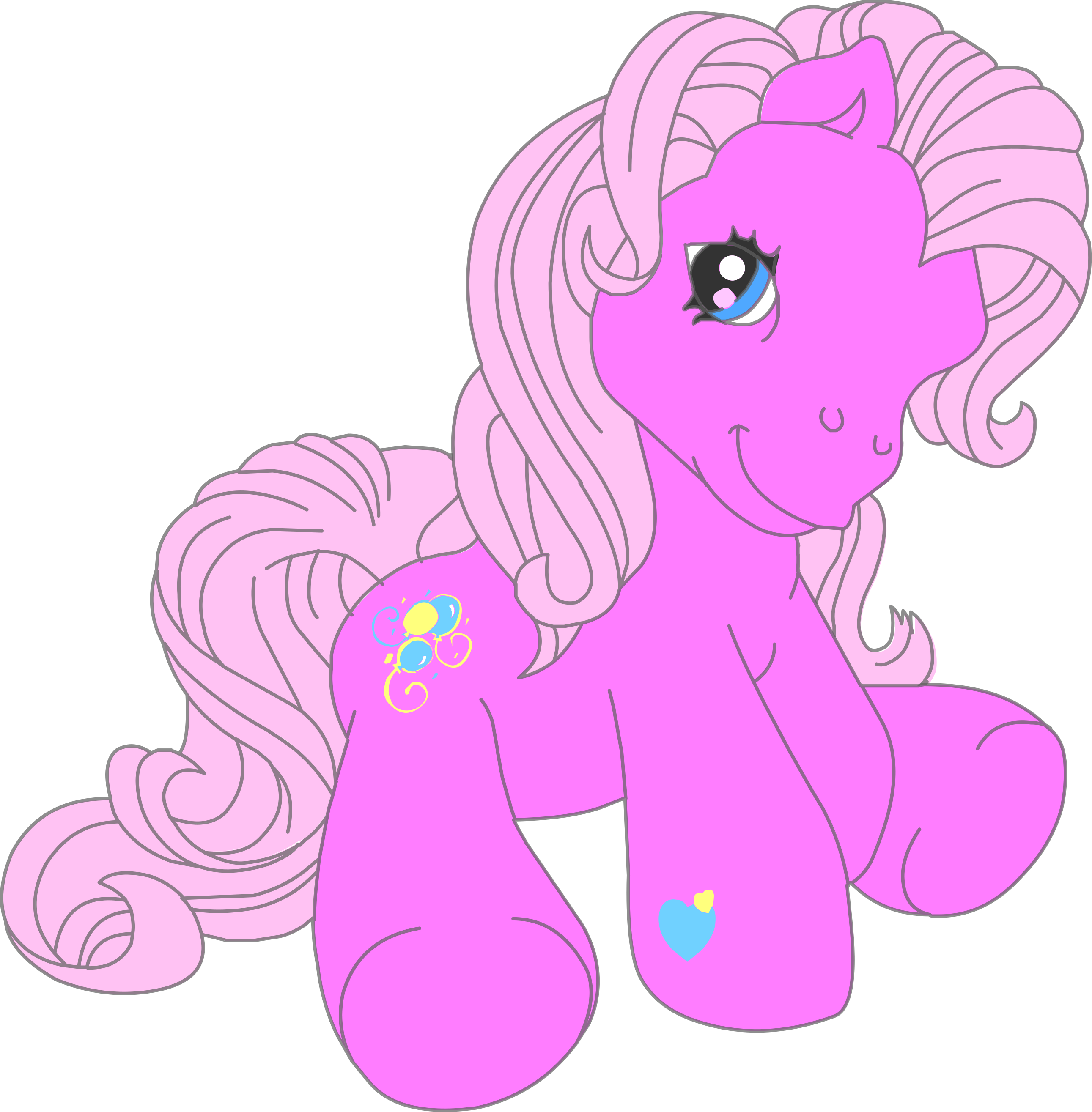 #3589212 - safe, pinkie pie (g3), earth pony, pony, g3, official, .svg ...