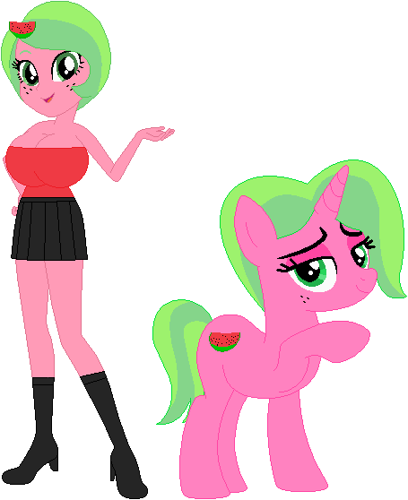 #3589422 - safe, artist:sturk-fontaine, oc, oc only, oc:melon kiss ...