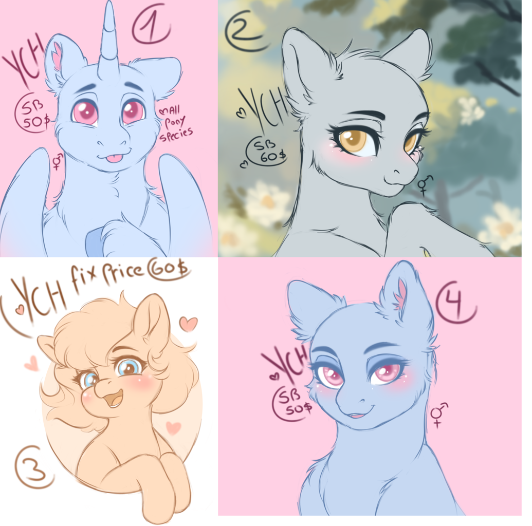 #3589434 - safe, artist:roselord, artist:roses, earth pony, pegasus, pony, advertisement ...