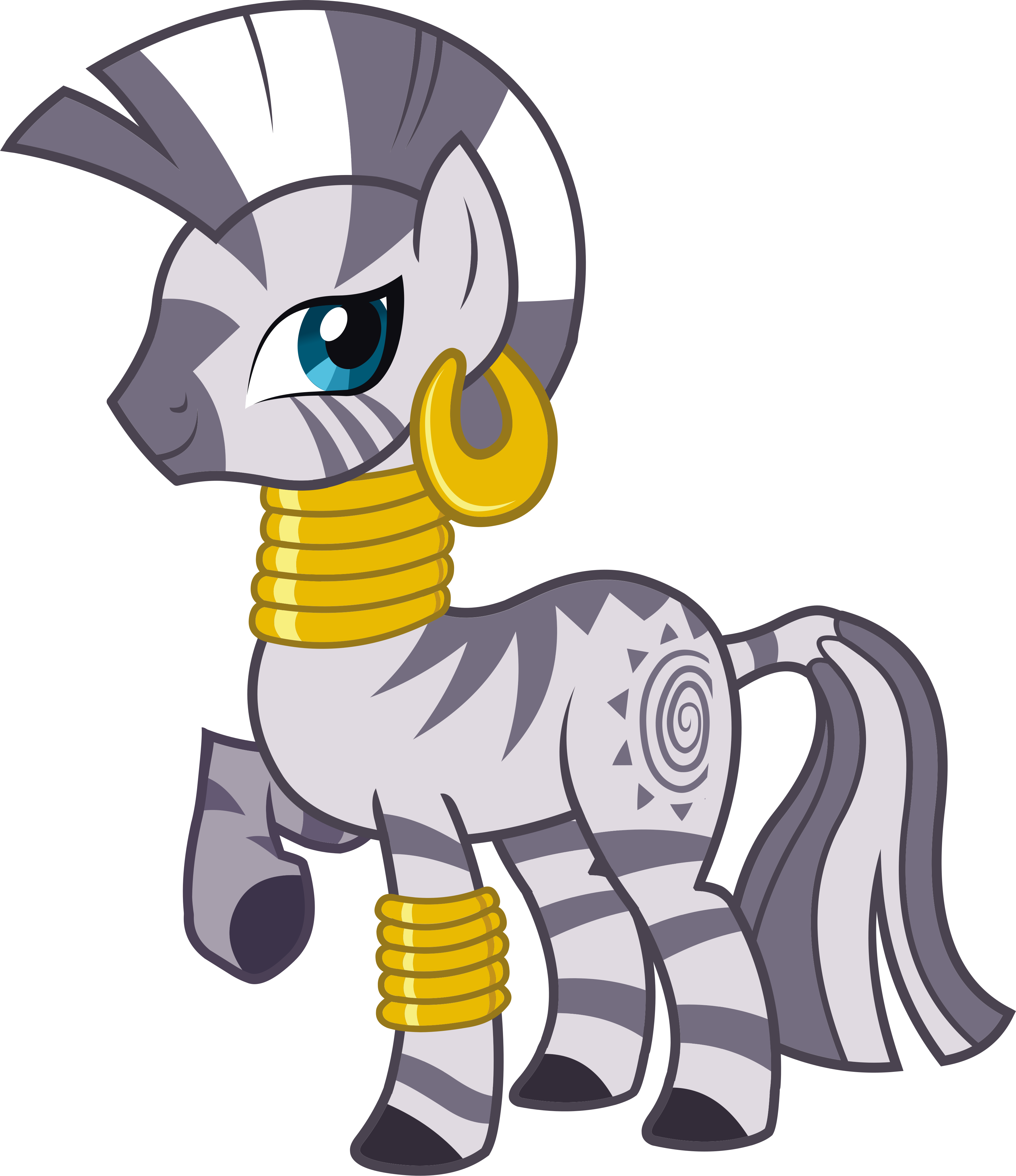 #3590045 - safe, zecora, zebra, g4, official, .svg available, simple ...