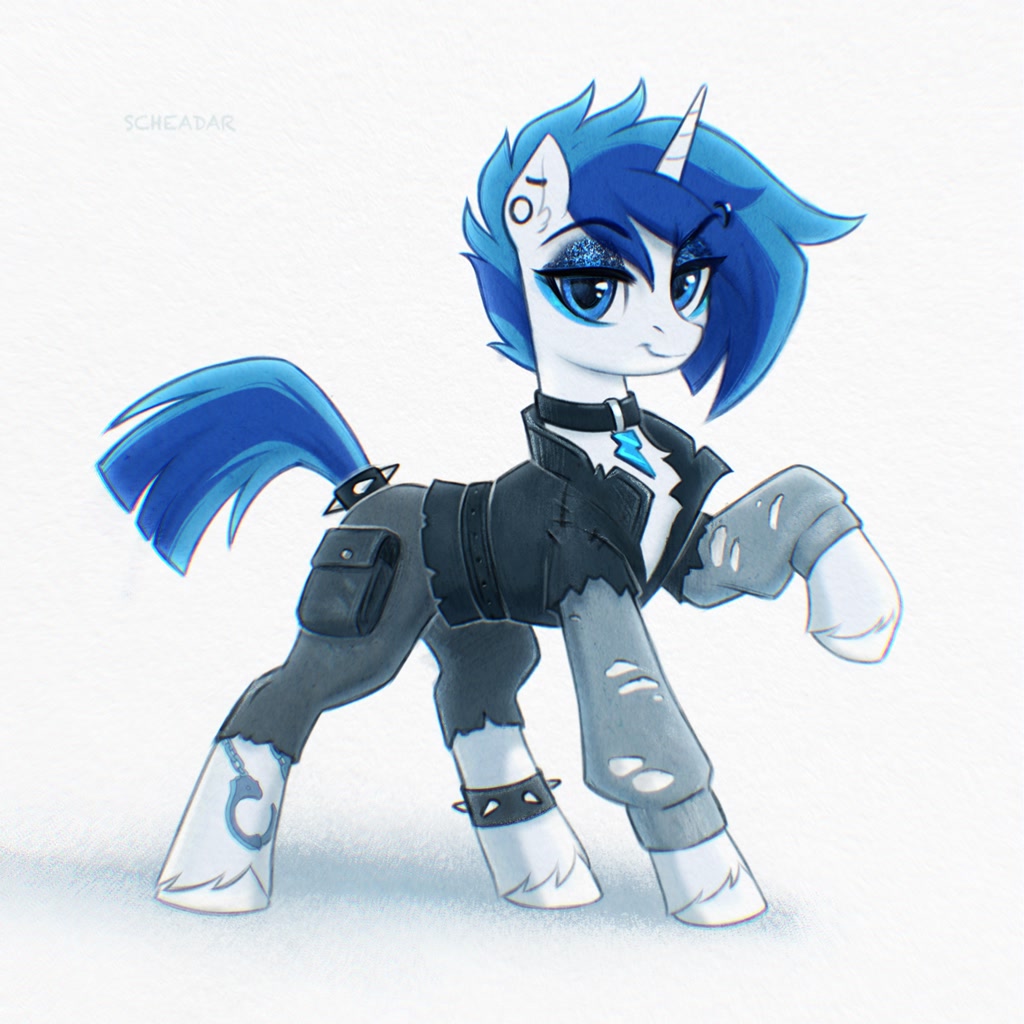 #3578910 - safe, artist:scheadar, oc, oc only, oc:mind, pony, unicorn ...