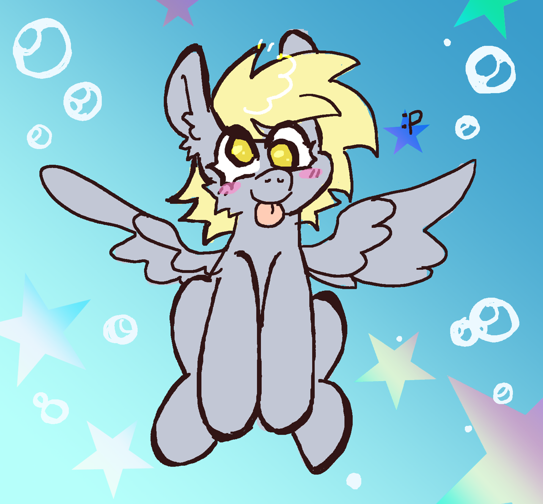 #3590411 - safe, artist:funkyalienz, derpy hooves, pegasus, pony, g4 ...