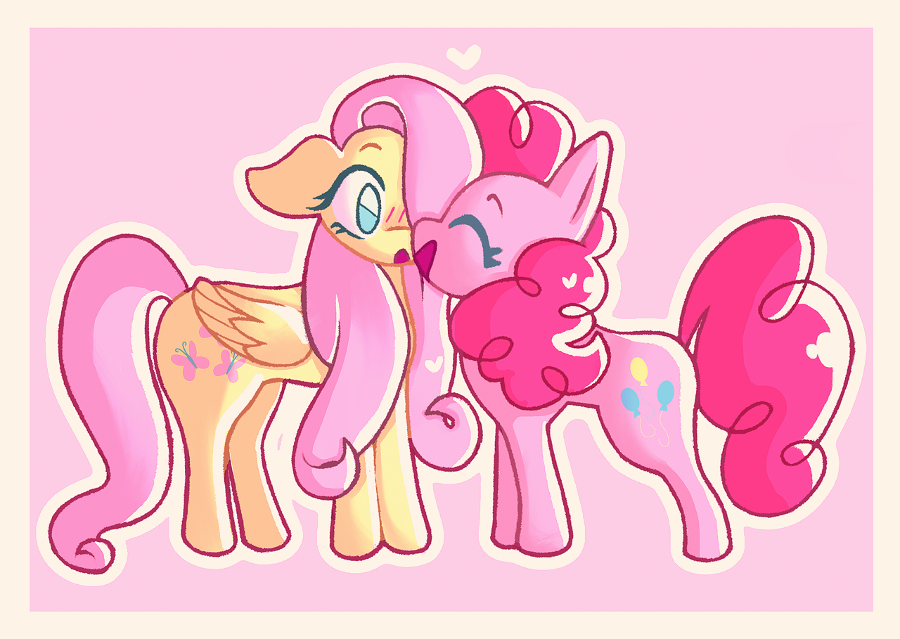 #3590508 - safe, fluttershy, pinkie pie, earth pony, pegasus, pony, g4 ...