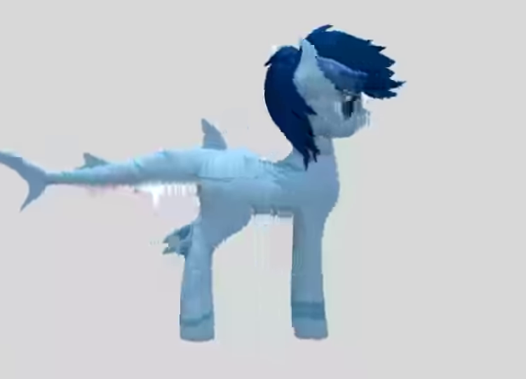 #3590548 - safe, artist:lithus, oc, oc only, oc:hakari, fish, original ...