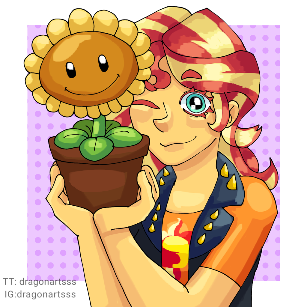 #3590645 - safe, artist:dragonartsss, part of a set, sunset shimmer ...