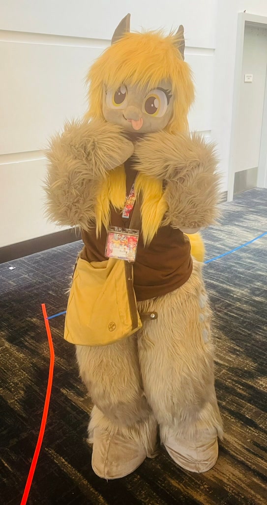 #3591704 - safe, derpy hooves, g4, 2025, babscon, babscon 2025, bag ...