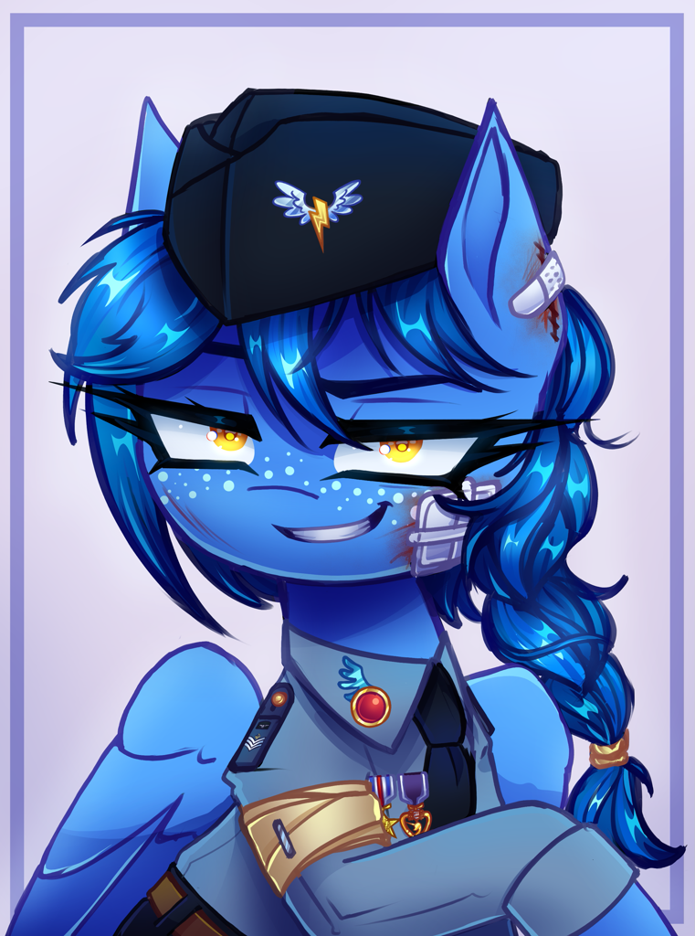 #3591749 - safe, artist:opal_radiance, oc, oc only, oc:blue bolt ...