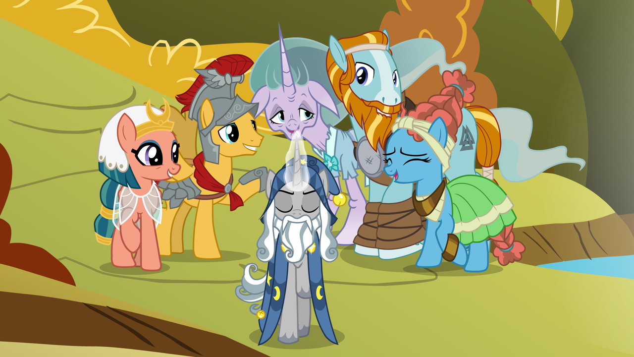 #3592111 - safe, artist:alicesponycorner, flash magnus, meadowbrook ...