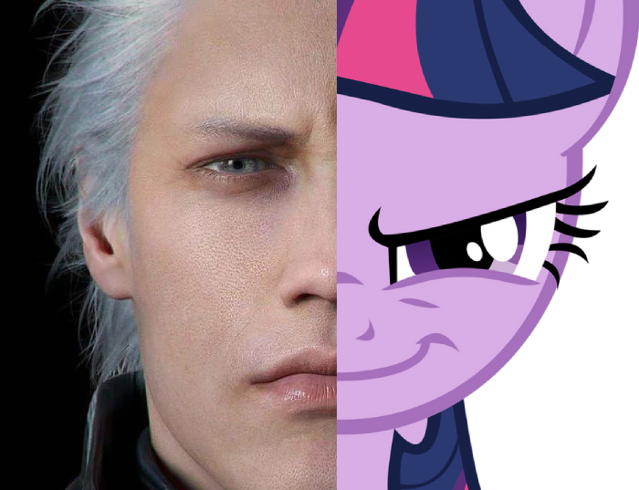 #3592321 - safe, edit, twilight sparkle, human, pony, g4, badass, devil ...