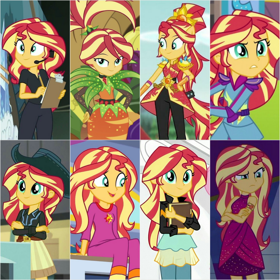 #3592566 - safe, edit, edited screencap, editor:frankcrazy16, screencap, sunset shimmer, human ...