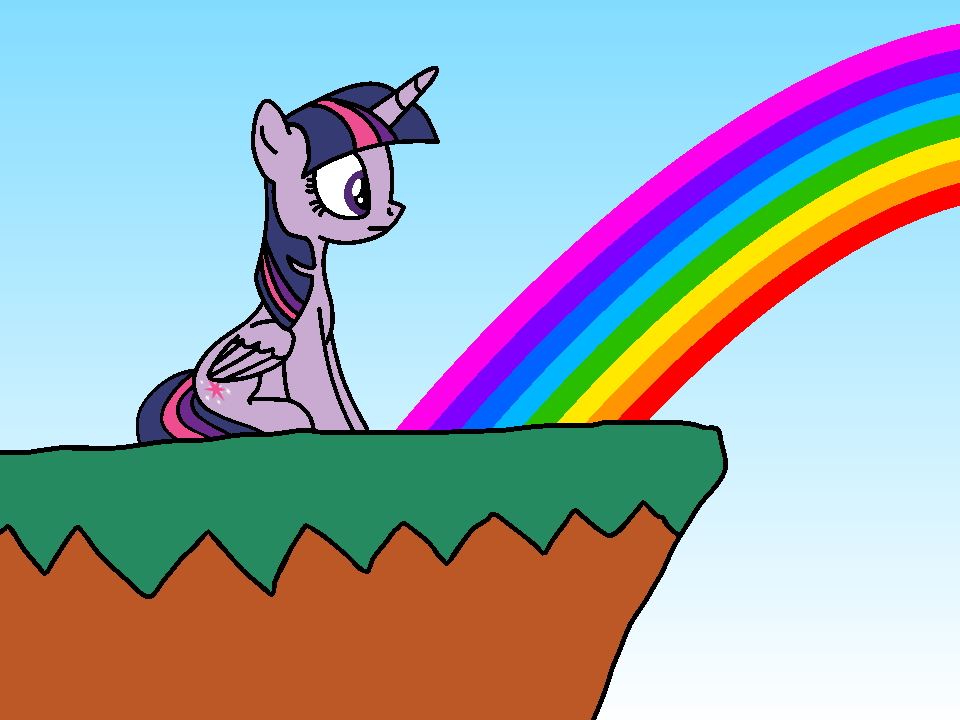 #3592855 - safe, artist:lonstecation, twilight sparkle, alicorn, pony ...