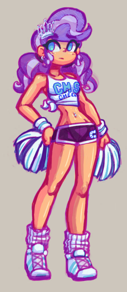 #3592985 - safe, artist:shadowhawx, diamond tiara, human, g4, alternate ...