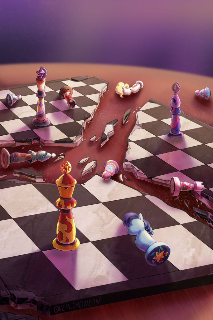 #3593235 - safe, artist:overlordneon, cheerilee, coloratura, minuette, moondancer, princess ...