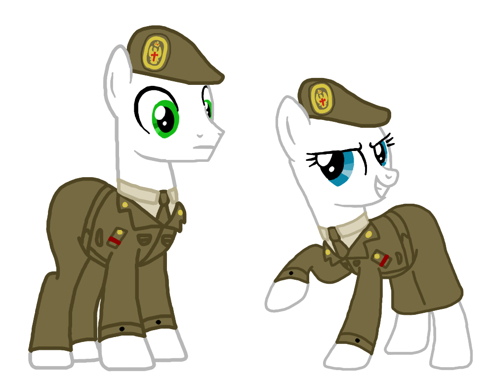 #3593430 - safe, artist:adonaire, earth pony, pony, g4, army, barracks ...