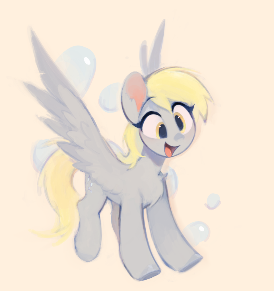 #3593488 - safe, artist:unclechai, derpy hooves, pegasus, pony, g4 ...