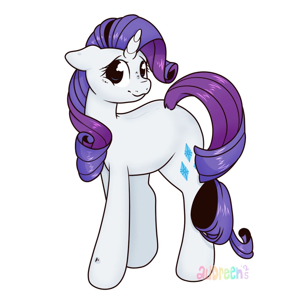 #3593809 - safe, artist:audreen, rarity, g4 - Derpibooru