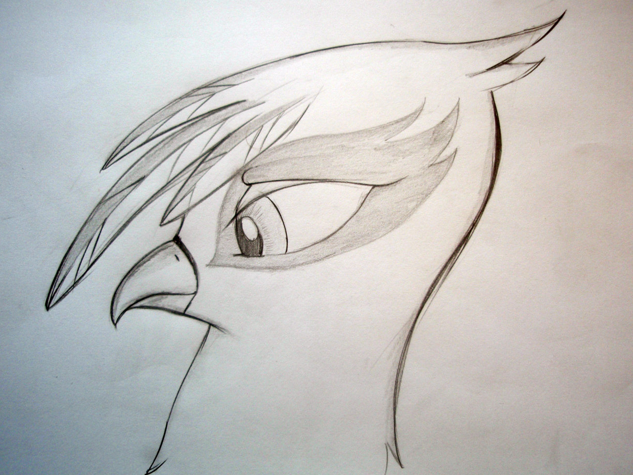 #3594076 - safe, artist:lachasseauxhiboux, gilda, griffon, g4, bust ...