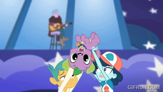 #3594121 - safe, screencap, endless gallant, ink jet, snails, spike ...