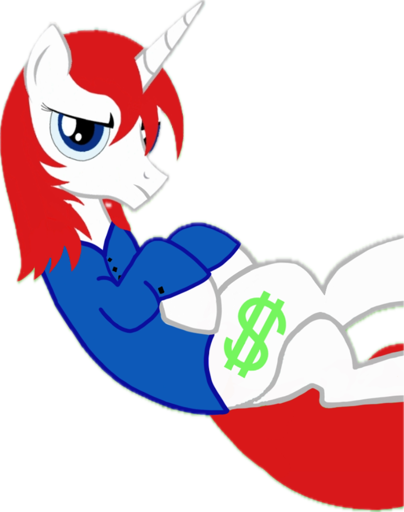 #3594554 - safe, artist:kingofmlp, oc, oc only, oc:lmoney, pony, unicorn, g4, blue shirt ...