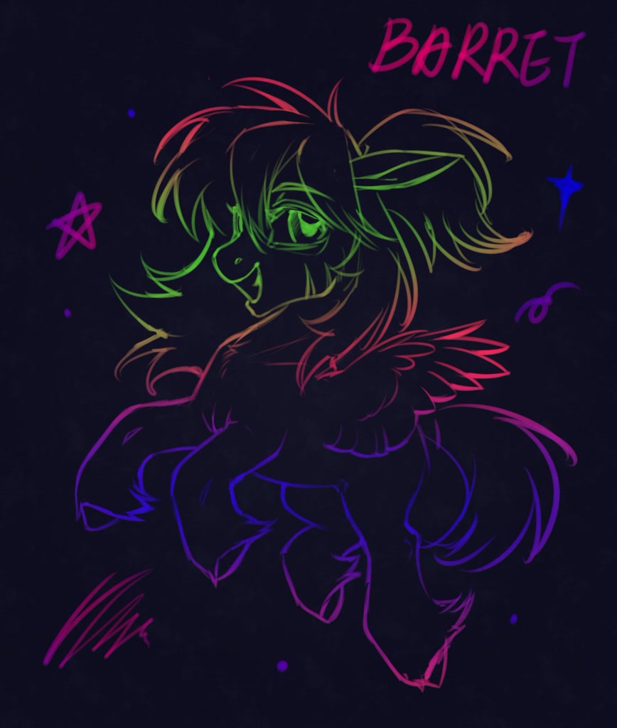 #3595615 - safe, artist:willowseapty, oc, oc only, oc:barret rifle, pegasus, pony, male, solo ...