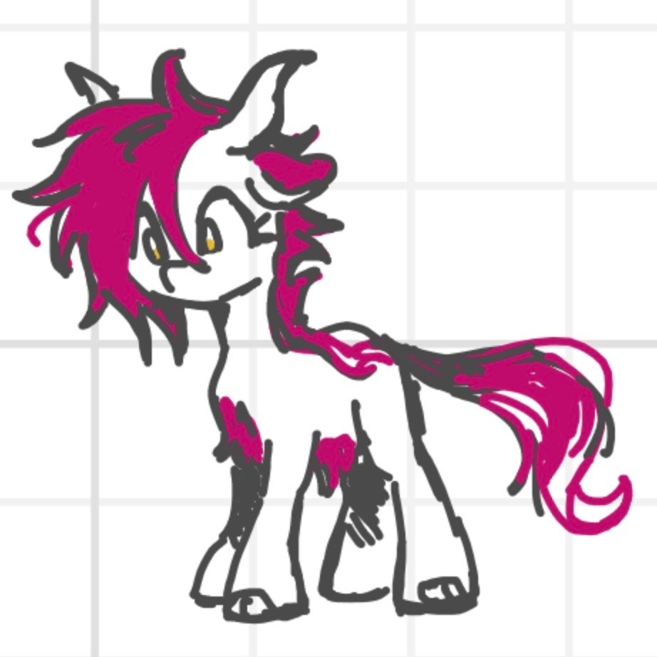 #3595954 - safe, artist:fizpup, oc, oc only, hybrid, pony, cloven ...