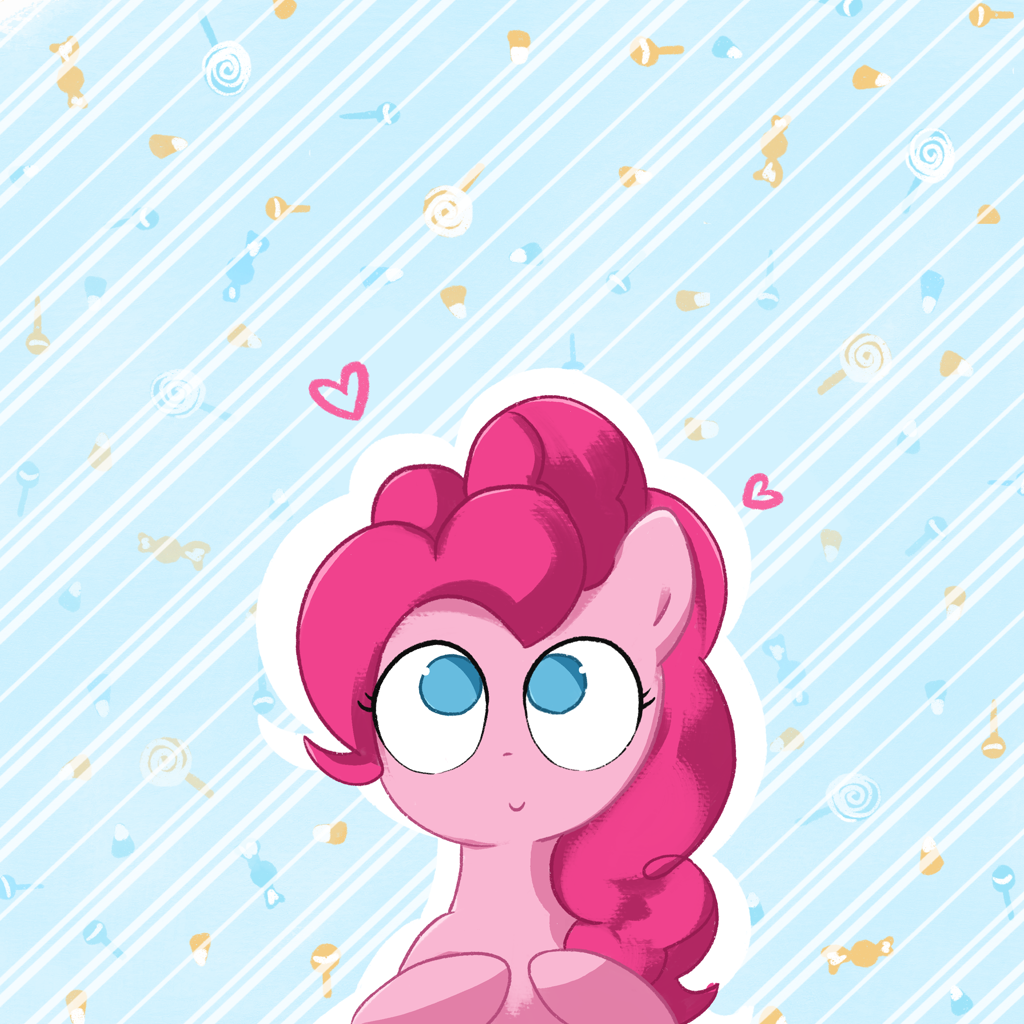 #3595975 - safe, artist:widelake, pinkie pie, earth pony, g4, candy ...