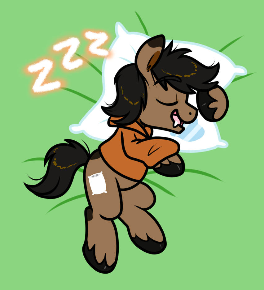 #3596208 - safe, artist:paperbagpony, oc, oc only, oc:snore, earth pony ...
