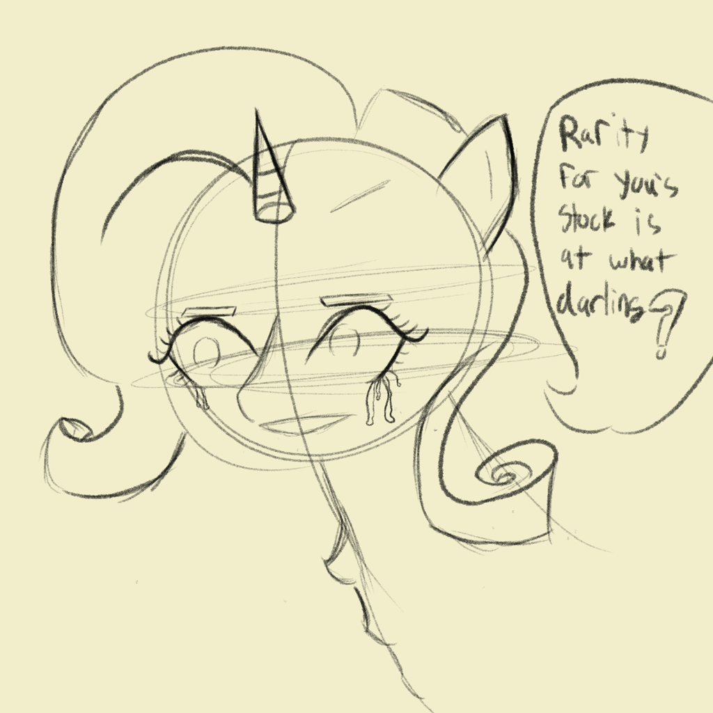 #3579711 - safe, artist:just_a_nerd, rarity, unicorn, g4, chest fluff ...