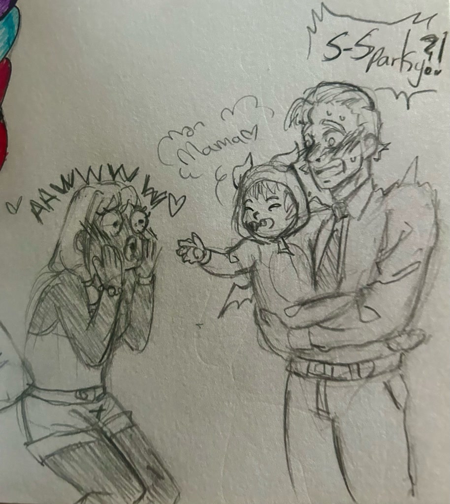 #3579838 - safe, artist:a-stars-art-blog, hitch trailblazer, sparky ...